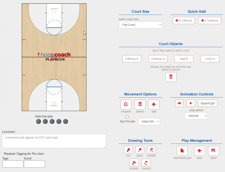 Basketball Plays - Hoop Coach