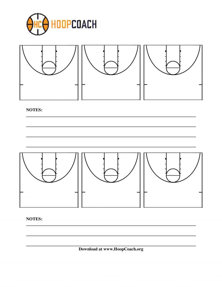 Half Court Basketball Diagrams - Hoop Coach